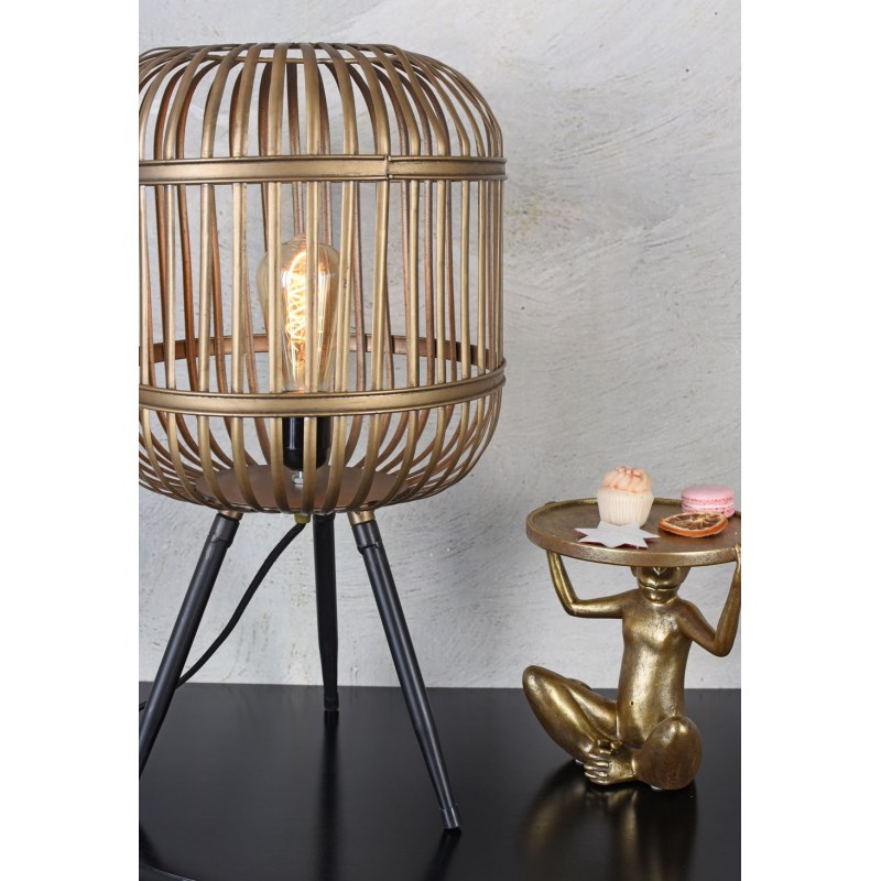Lampa industriala de masa cu un bec Edison