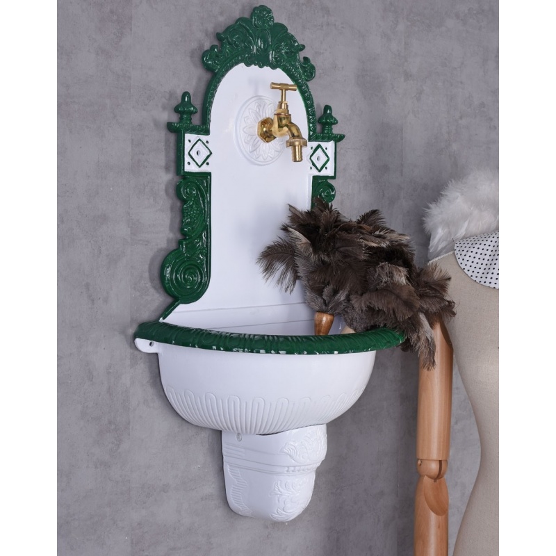Cismea alba cu verde de perete